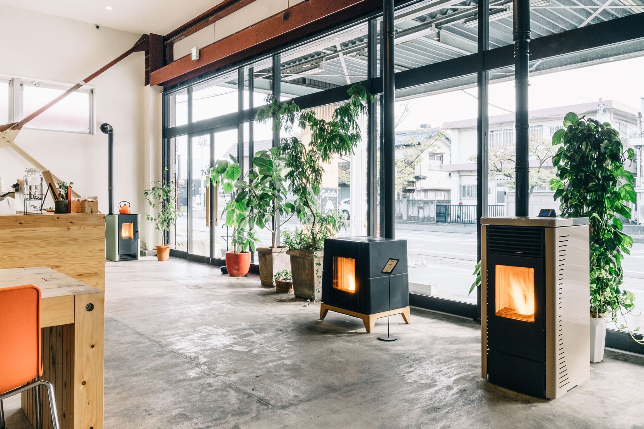 ペレットストーブ（笹本環境オフィス） - studio pellet